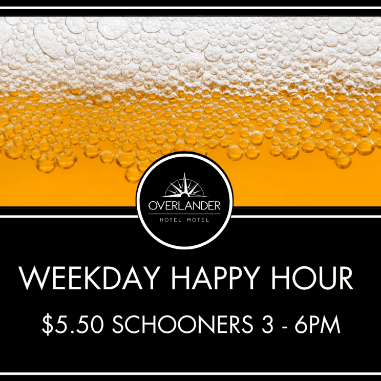 What's On - Overlander Hotel Motel